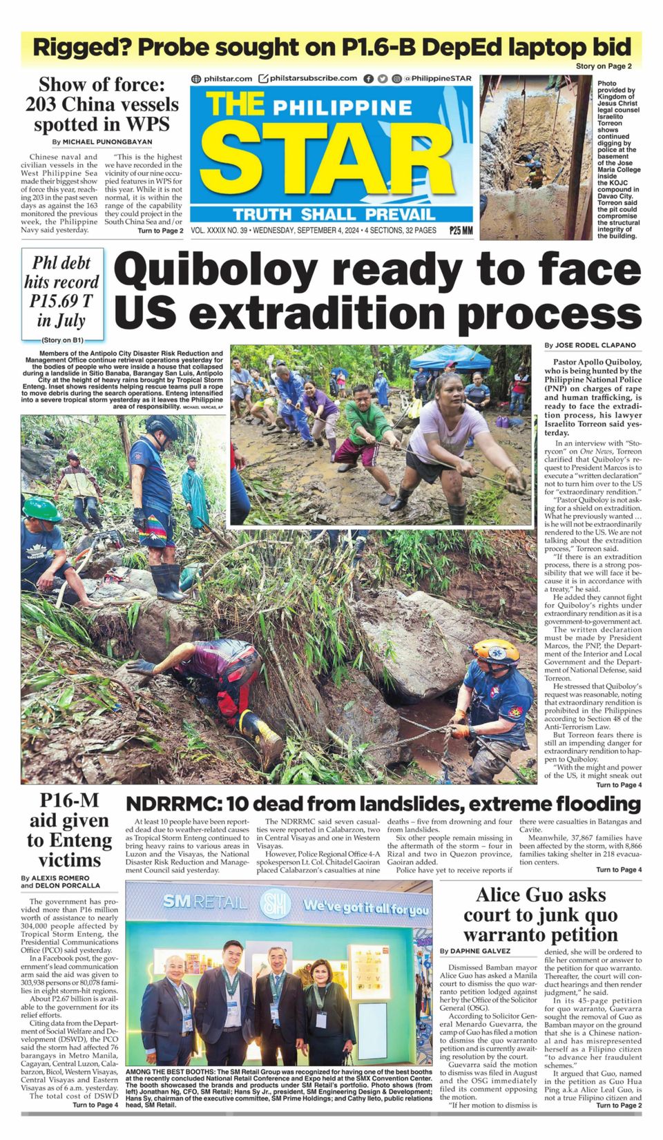 Get digital access to The Philippine Star - September 04, 2024 issue ...