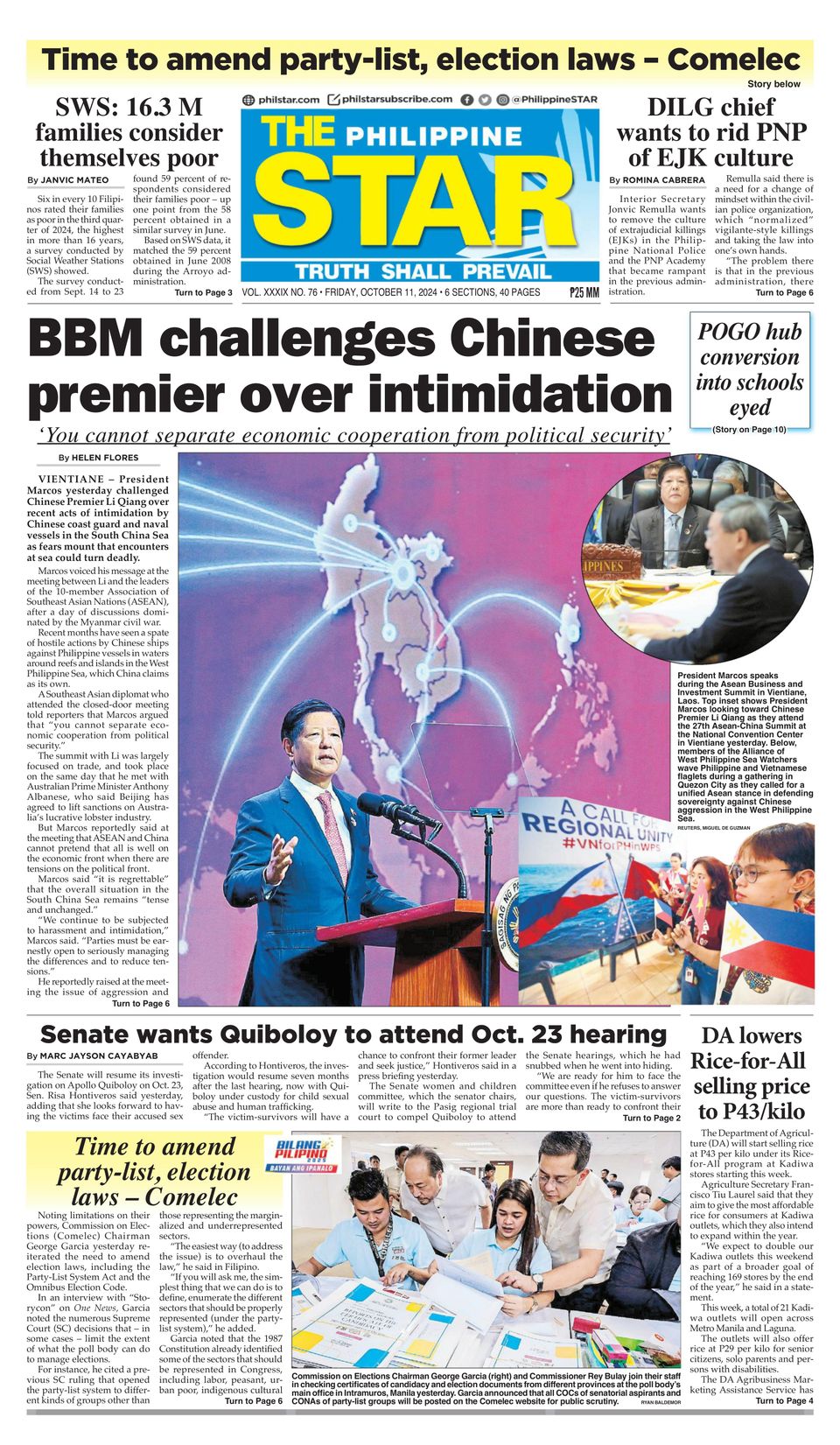 Get digital access to The Philippine Star - October 11, 2024 issue | Magzter.com