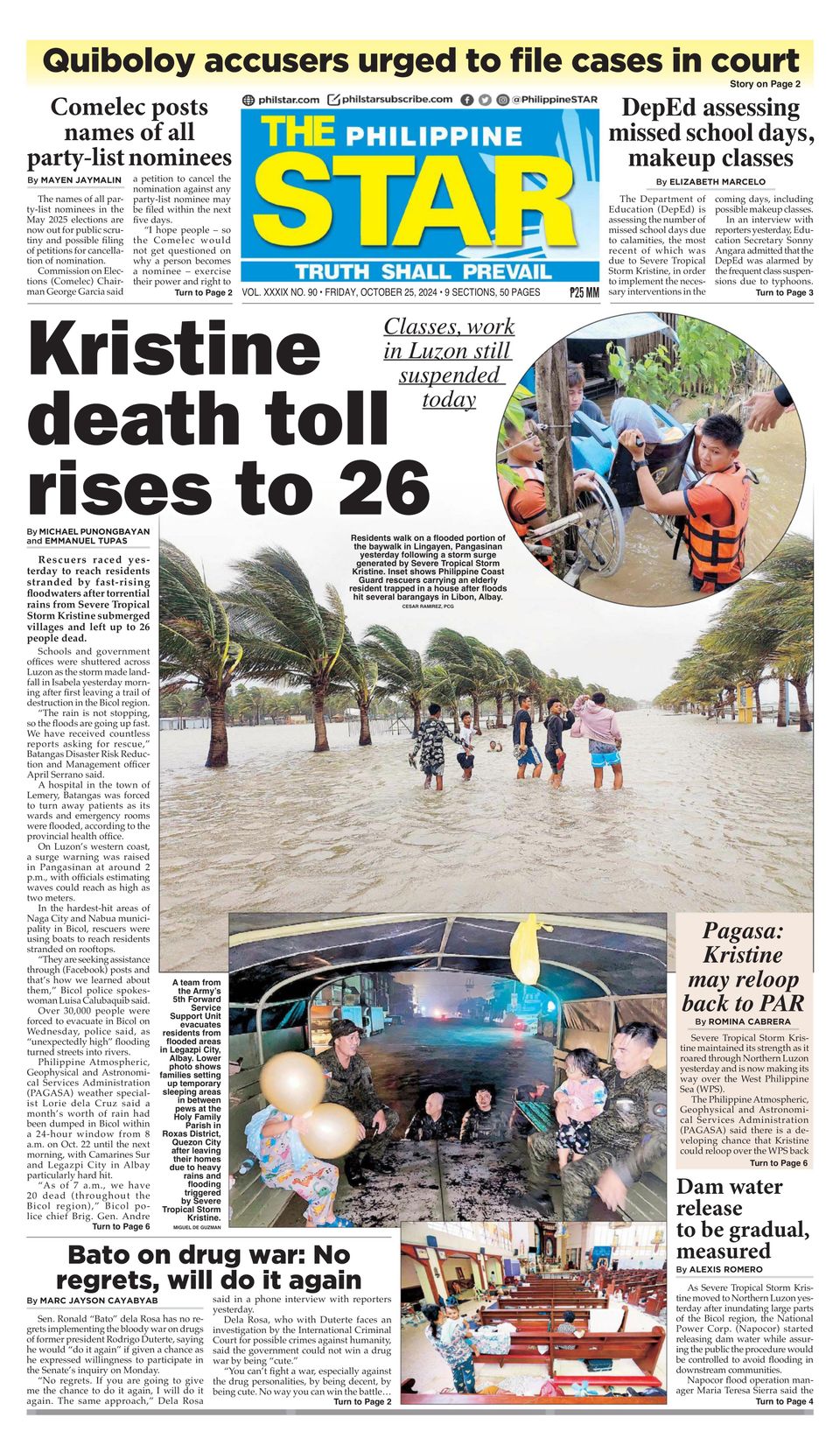 Get digital access to The Philippine Star - October 25, 2024 issue ...
