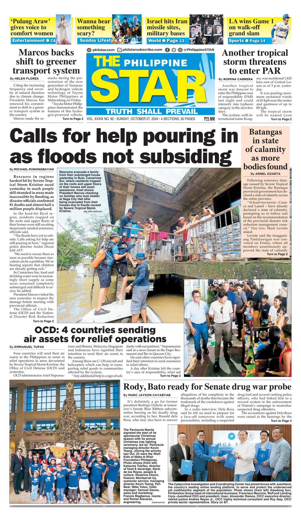 Get digital access to The Philippine Star - October 27, 2024 issue | Magzter.com