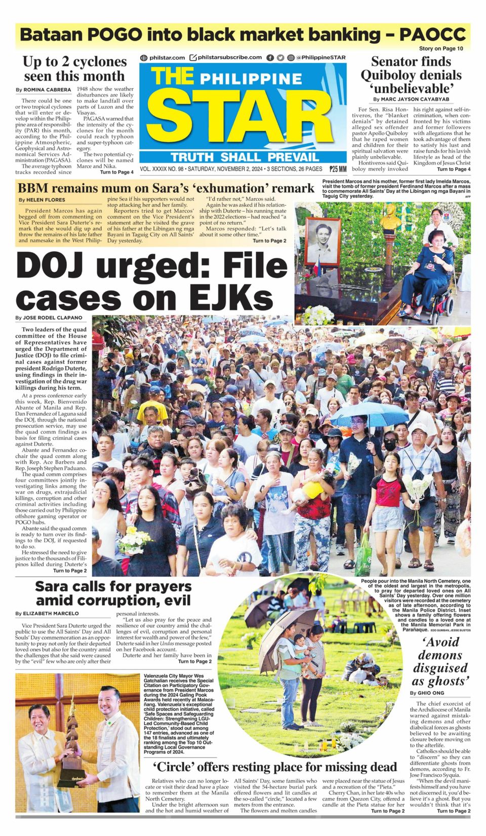Get digital access to The Philippine Star - November 02, 2024 issue | Magzter.com
