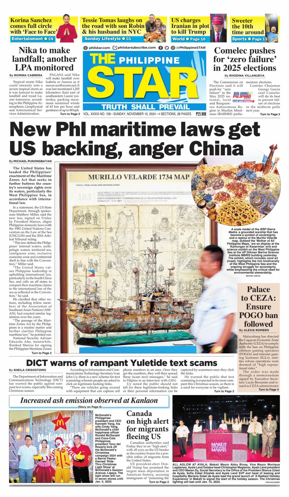 Get digital access to The Philippine Star - November 10, 2024 issue ...