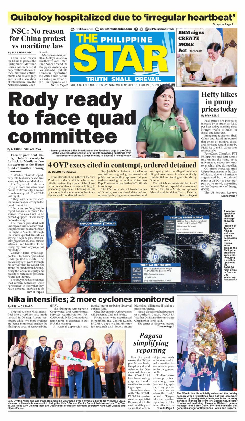 Get digital access to The Philippine Star - November 12, 2024 issue | Magzter.com