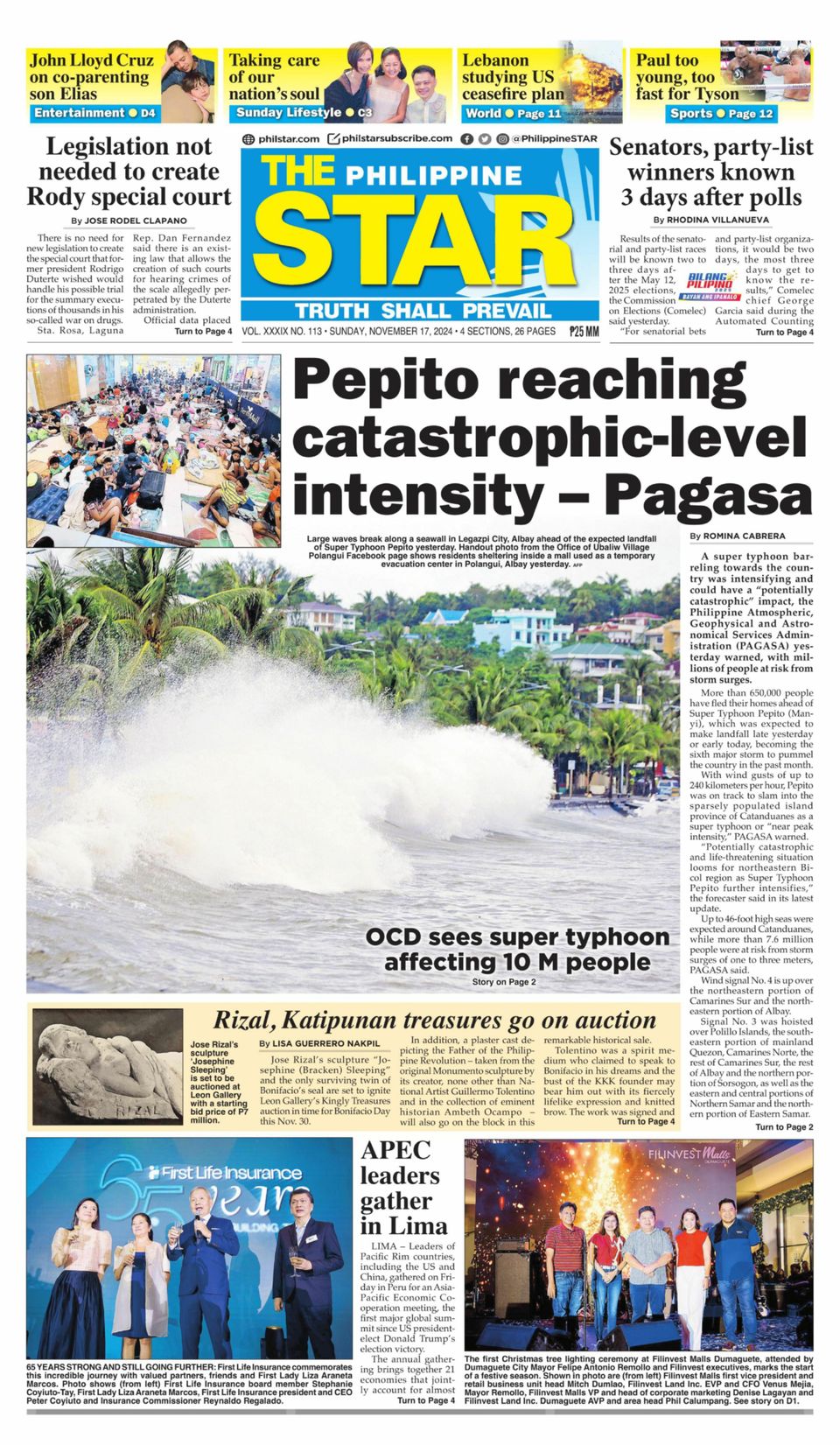 Get digital access to The Philippine Star - November 17, 2024 issue | Magzter.com