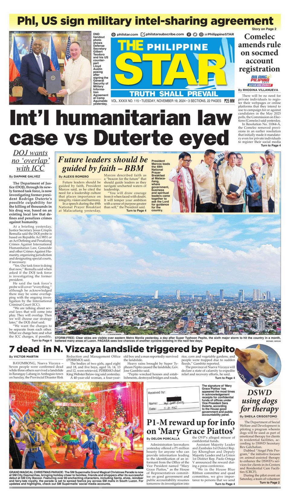 Get digital access to The Philippine Star - November 19, 2024 issue ...