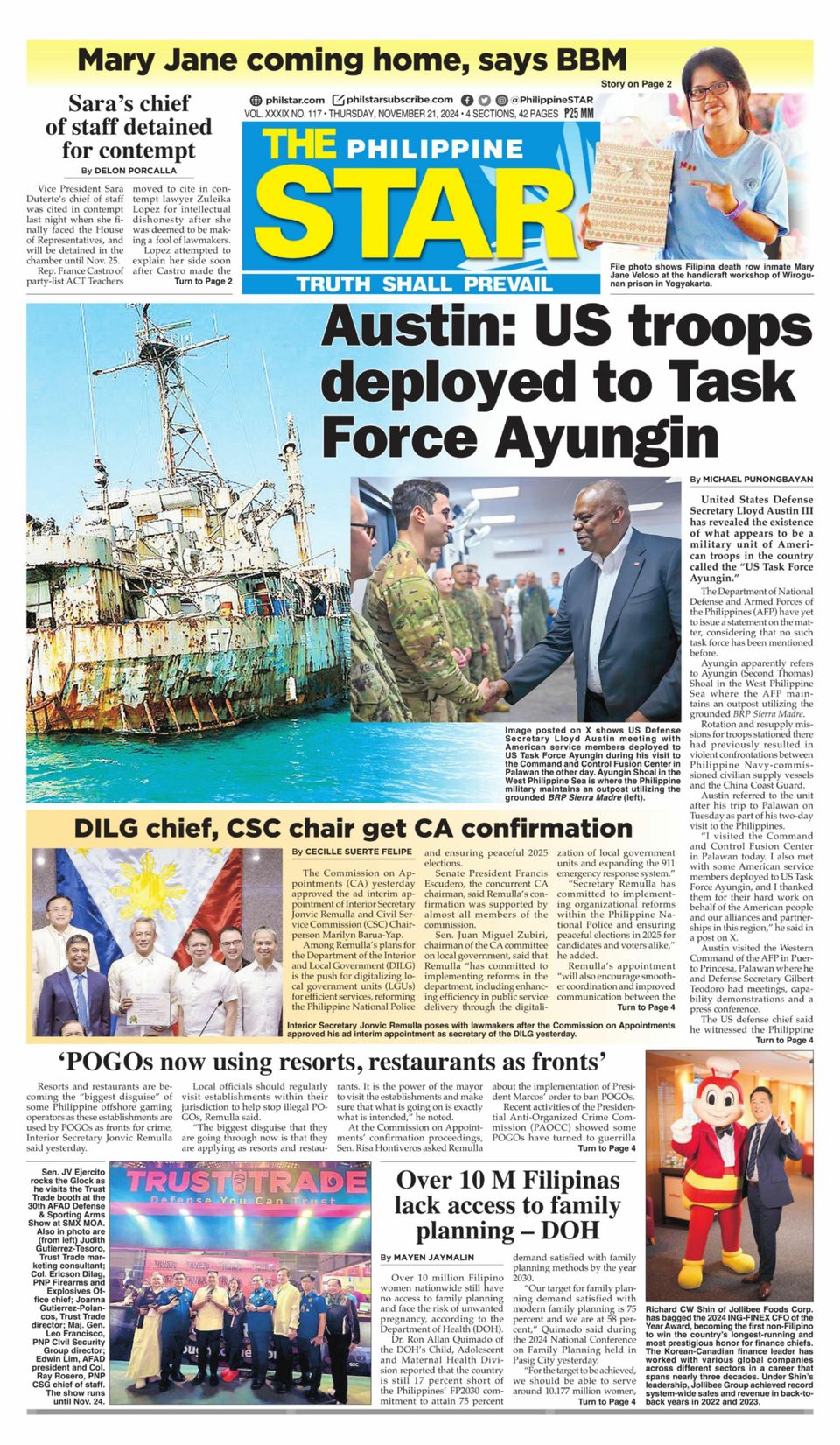 Get digital access to The Philippine Star - November 21, 2024 issue | Magzter.com