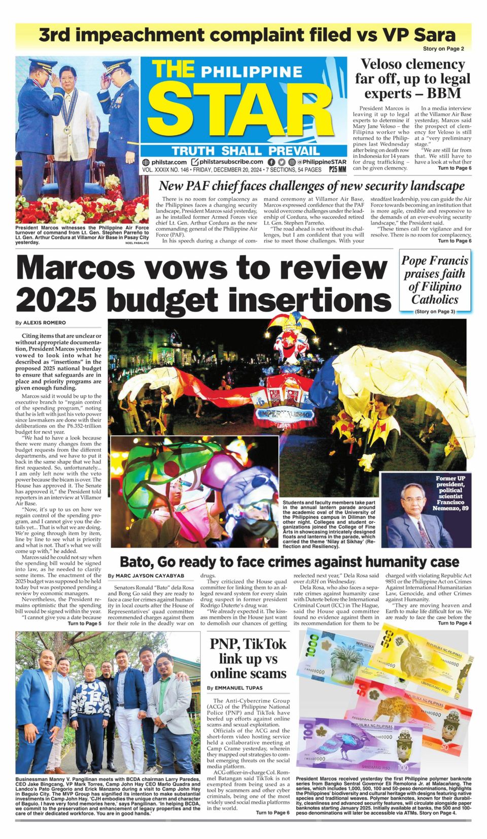 Get digital access to The Philippine Star - December 20, 2024 issue | Magzter.com