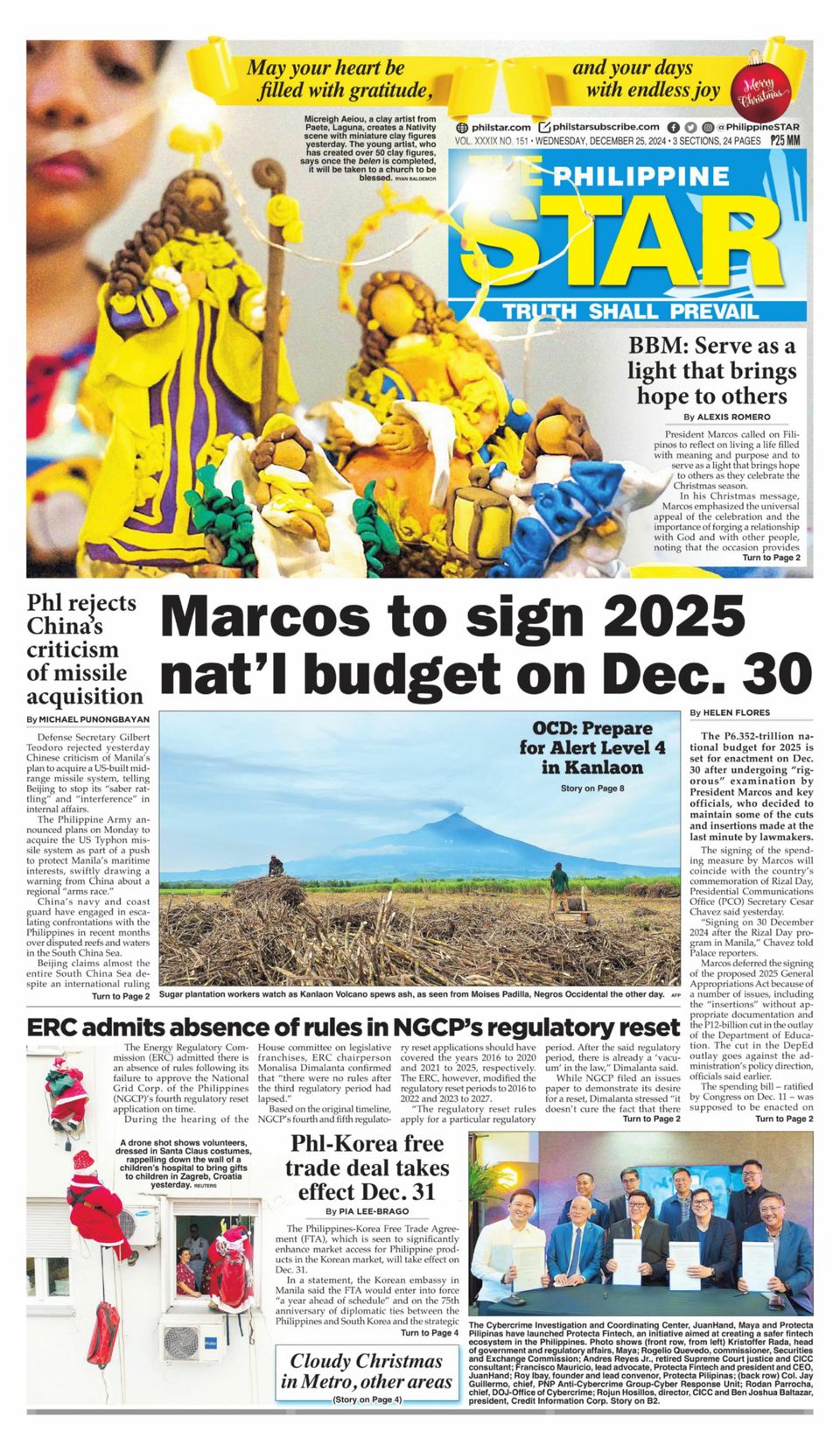 Get digital access to The Philippine Star - December 25, 2024 issue | Magzter.com