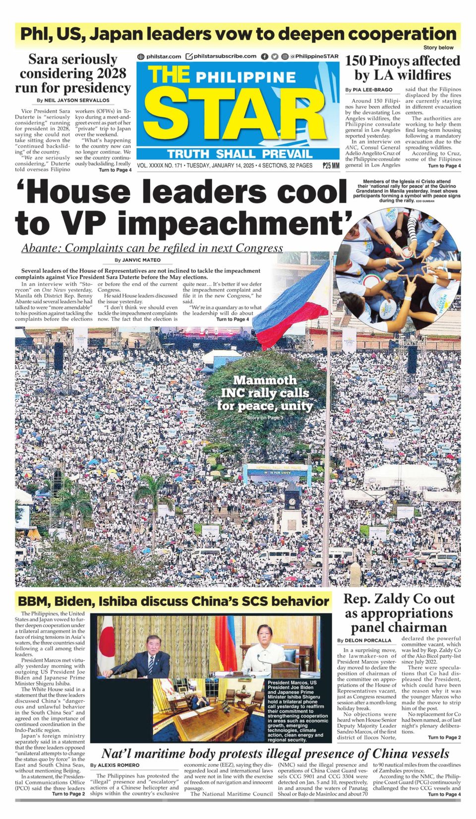 Get digital access to The Philippine Star - January 14, 2025 issue | Magzter.com