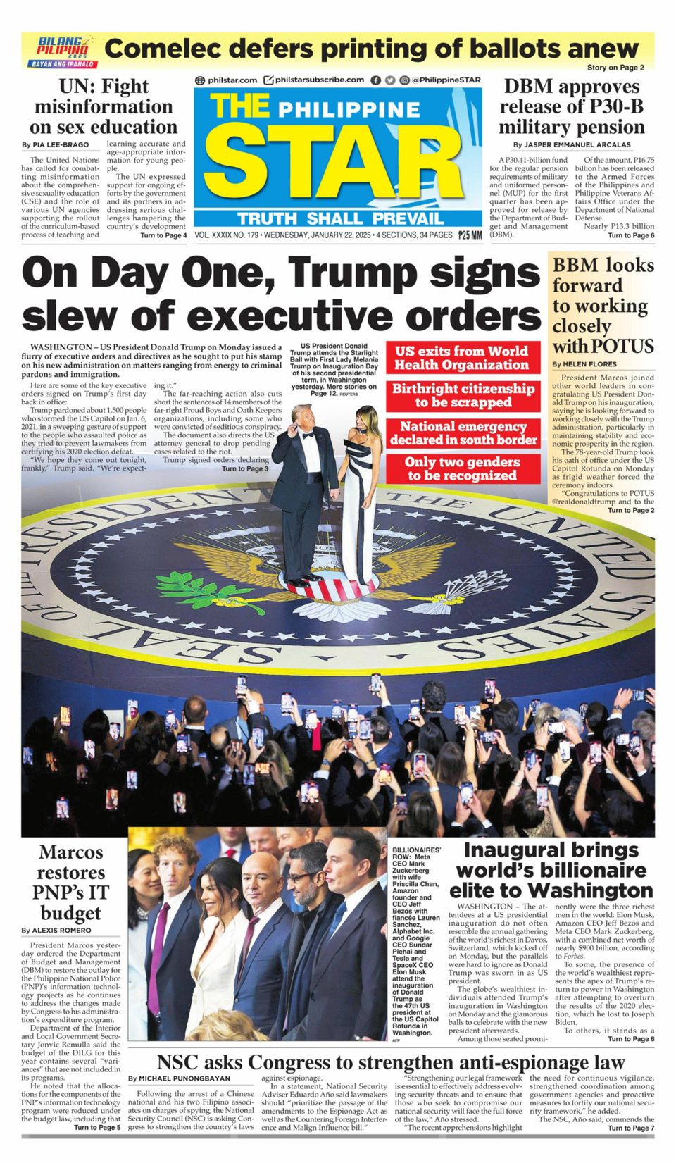 Get digital access to The Philippine Star - January 22, 2025 issue | Magzter.com
