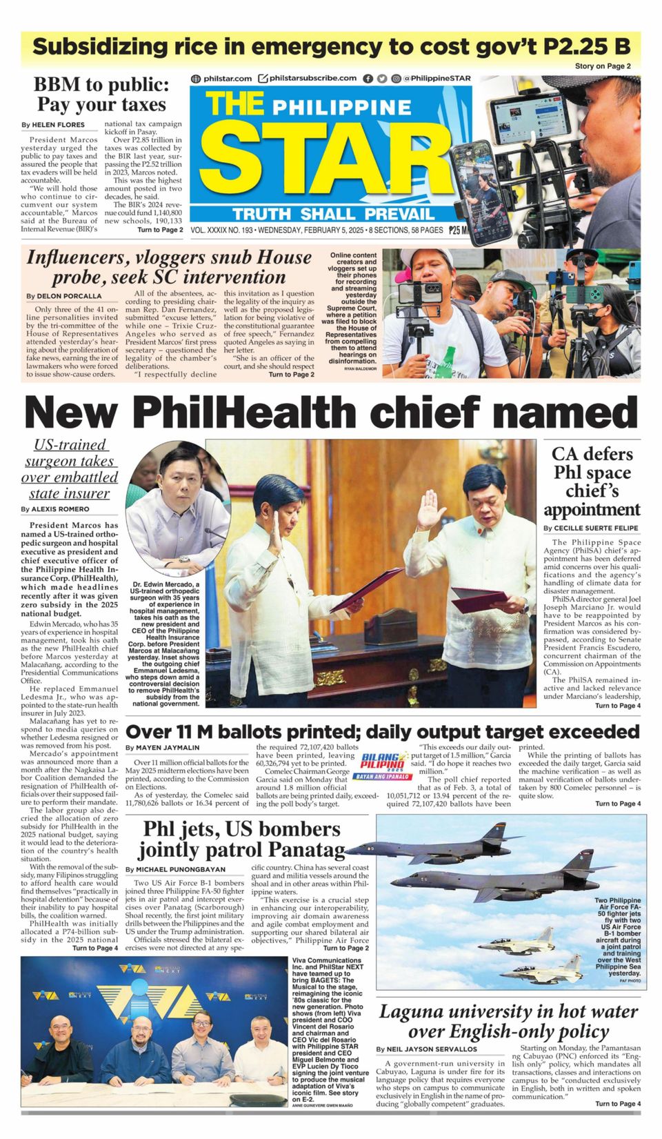 Get digital access to The Philippine Star - February 05, 2025 issue ...
