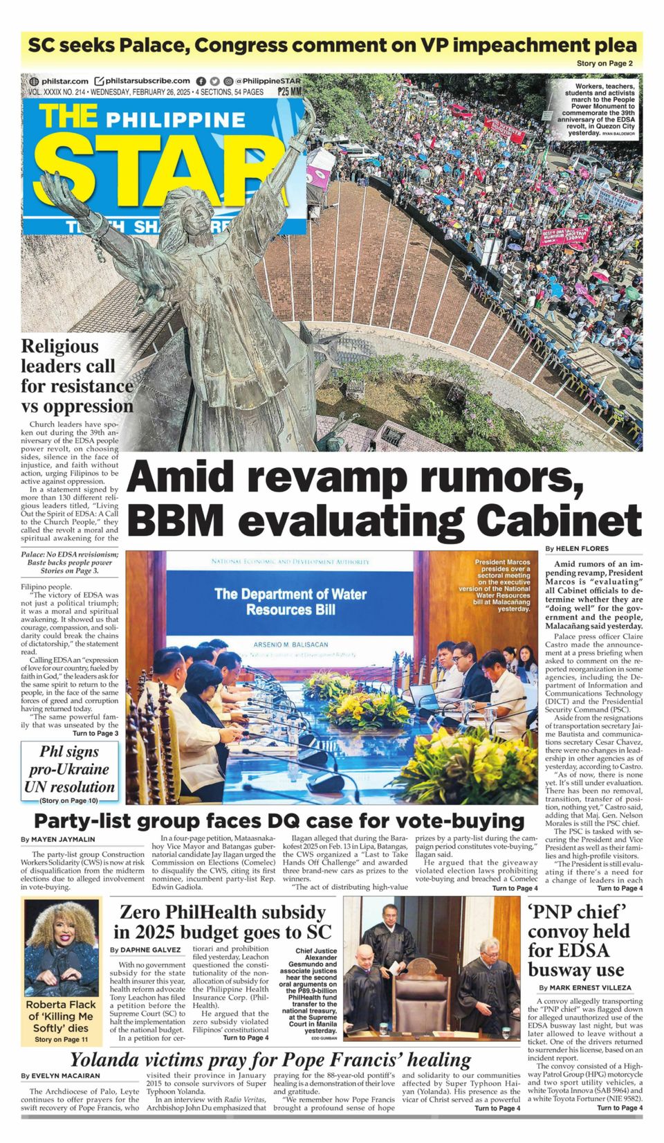 Get digital access to The Philippine Star - February 26, 2025 issue ...