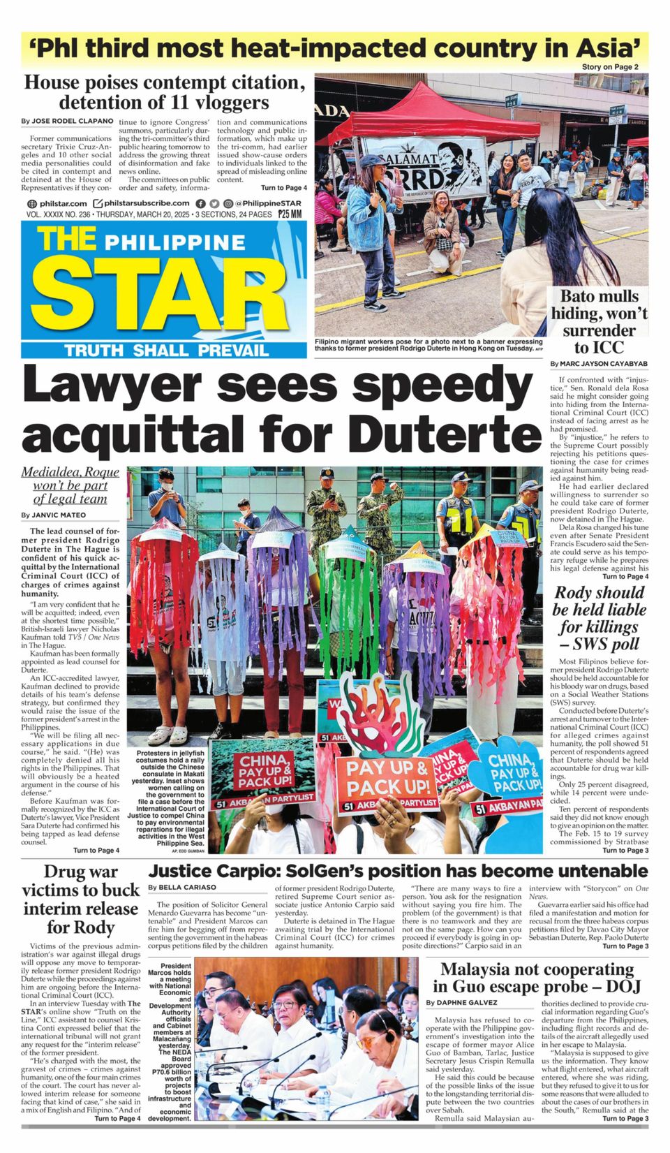 Get digital access to The Philippine Star - March 20, 2025 issue | Magzter.com