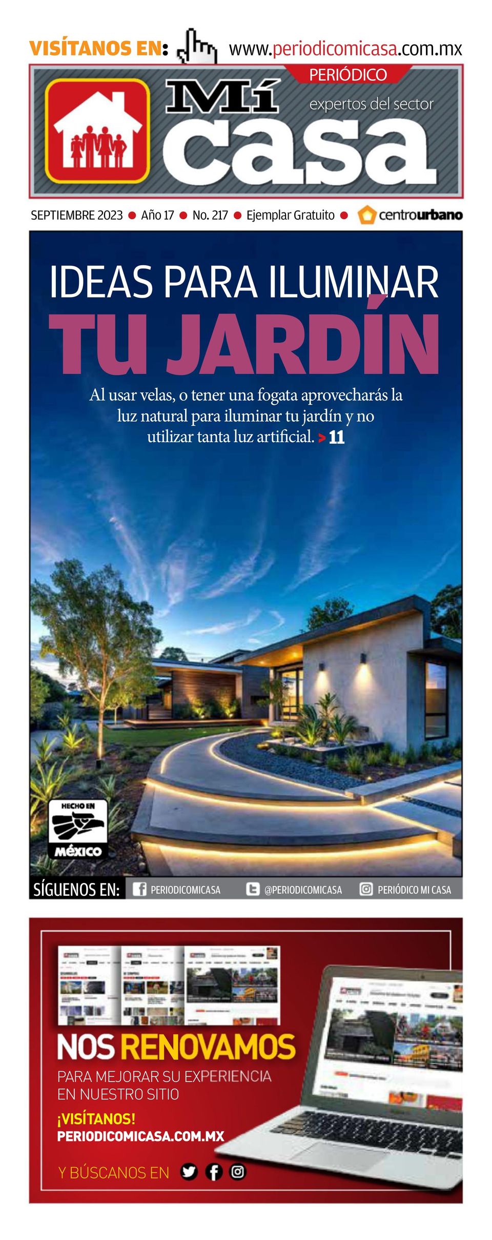 Get digital access to Periódico MI Casa - Septiembre 2023 issue ...