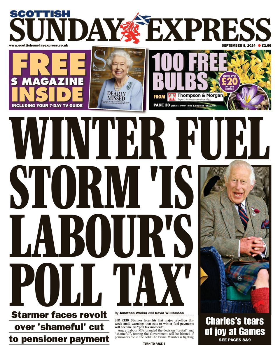 Scottish Sunday Express Newspaper - Get your Digital Subscription