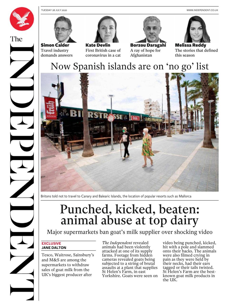 The Independent-July 28, 2020 Newspaper - Get your Digital Subscription