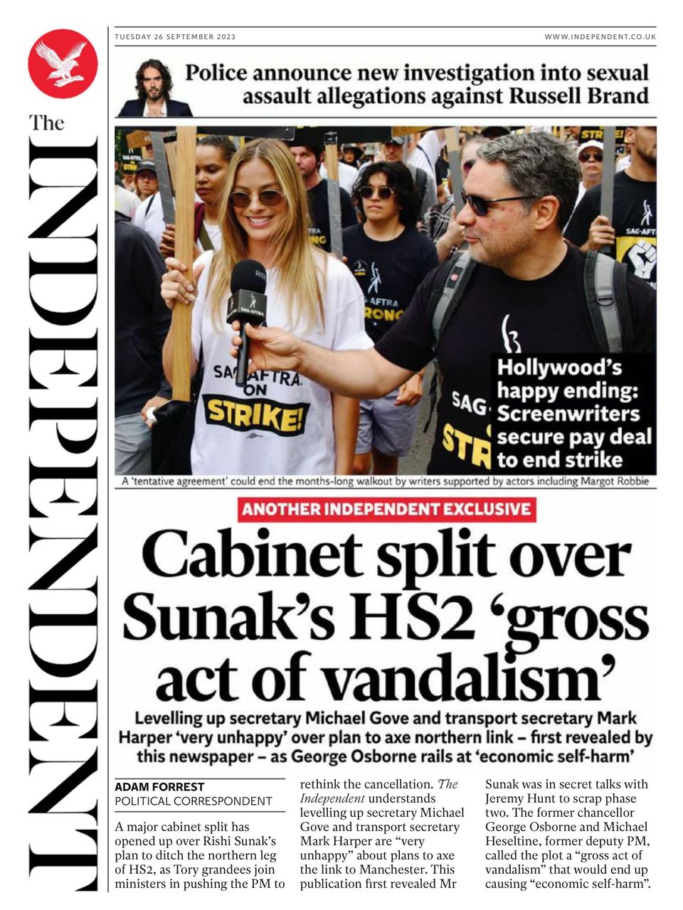 Get digital access to The Independent - September 26, 2023 issue | Magzter.com
