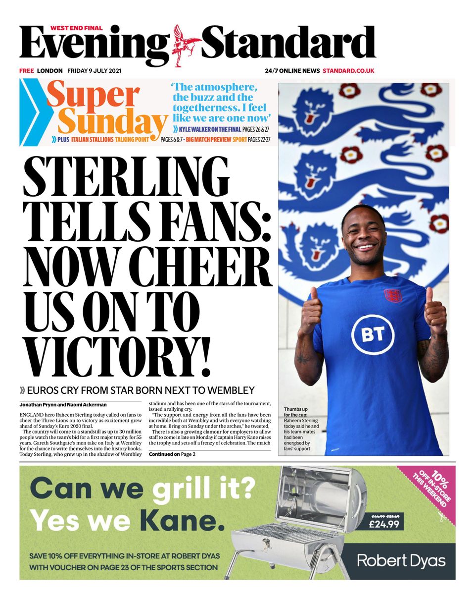 Get digital access to The London Standard - July 09, 2021 issue ...