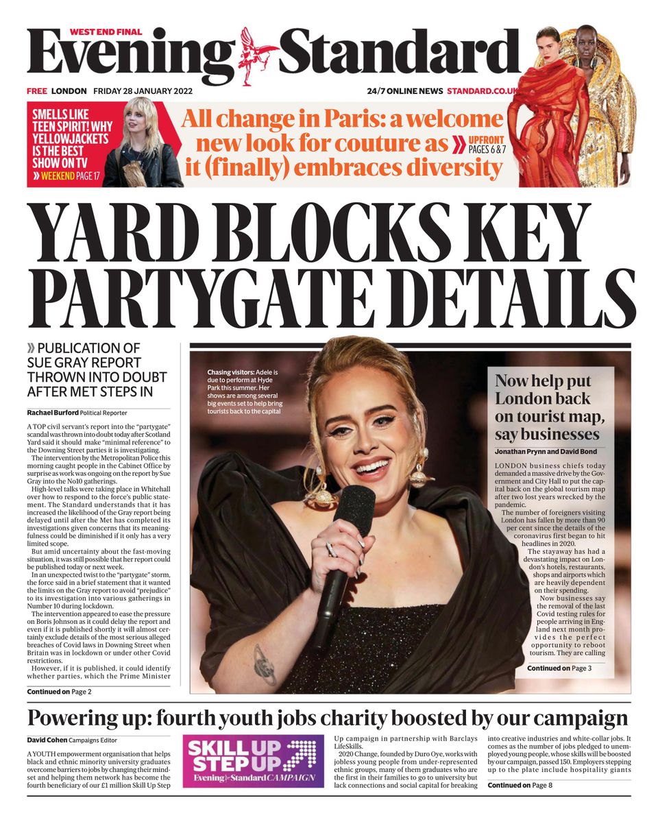 Get digital access to The London Standard - January 28, 2022 issue | Magzter.com