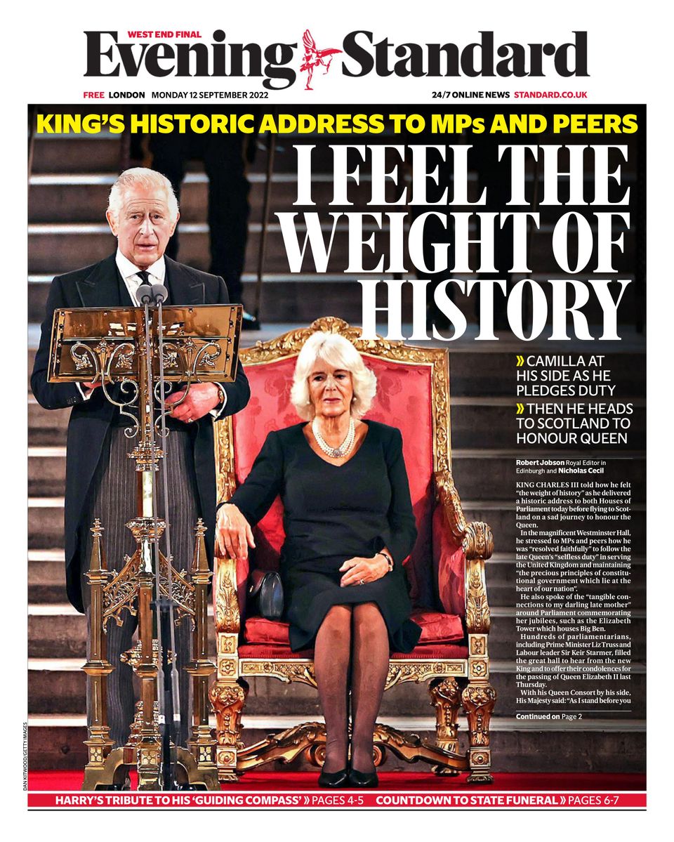 Get digital access to The London Standard - September 12, 2022 issue ...