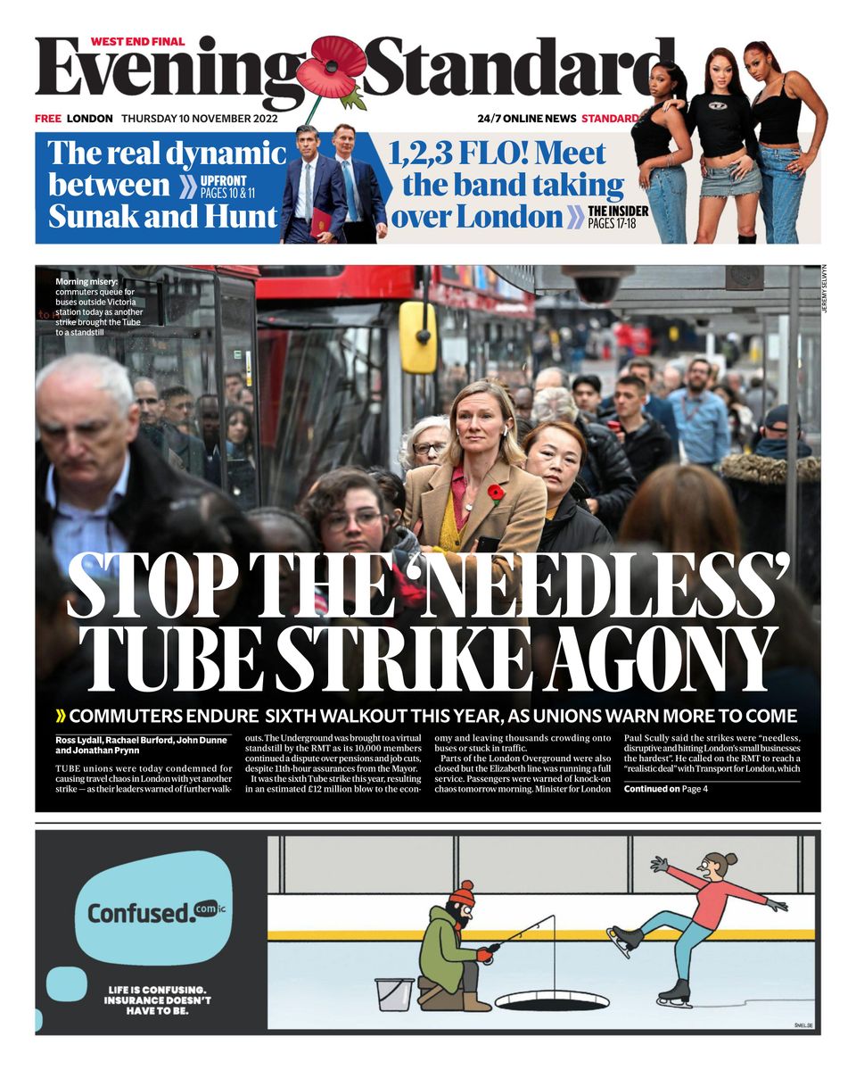 Evening Standard-November 10, 2022 Newspaper - Get your Digital ...