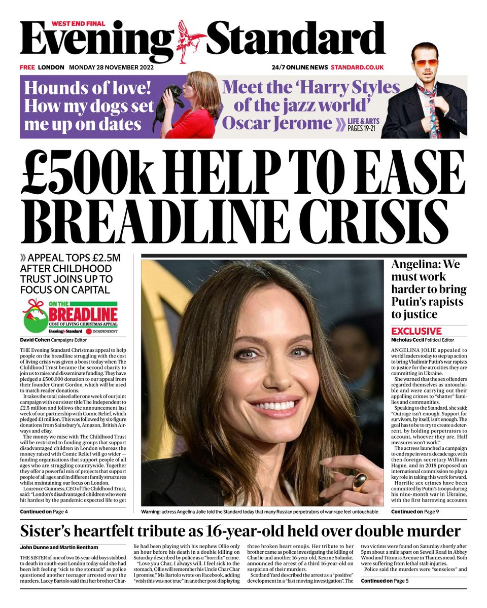 Get digital access to The London Standard - November 28, 2022 issue | Magzter.com