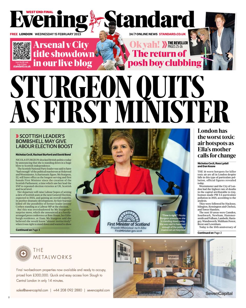 Evening Standard Newspaper - Get your Digital Subscription