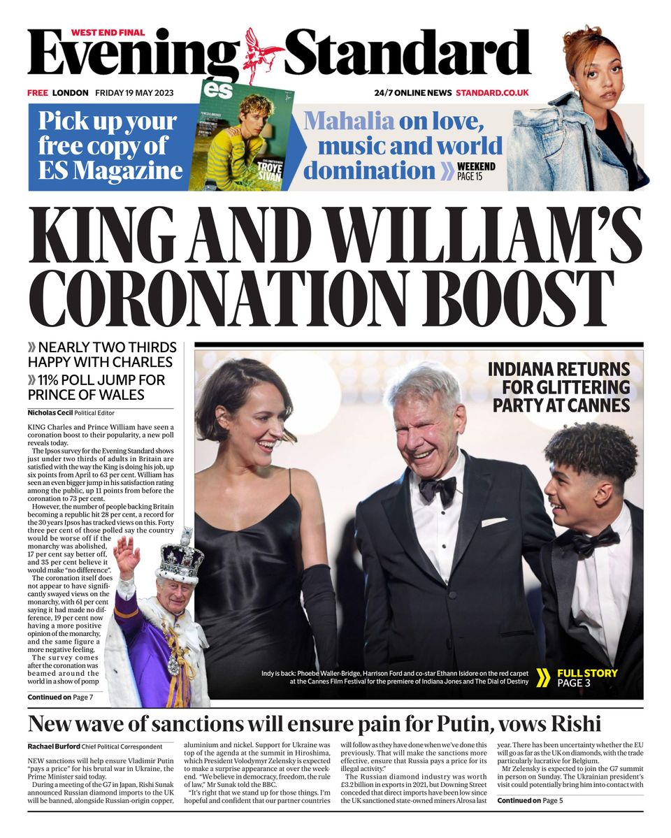 Evening Standard Newspaper - Get your Digital Subscription