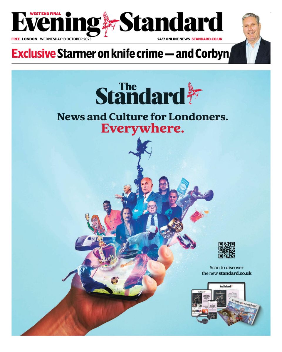 Evening Standard-October 18, 2023 Newspaper - Get your Digital Subscription