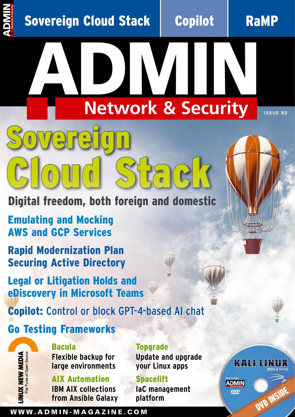 ADMIN Network & Security Magazine - Get your Digital Subscription