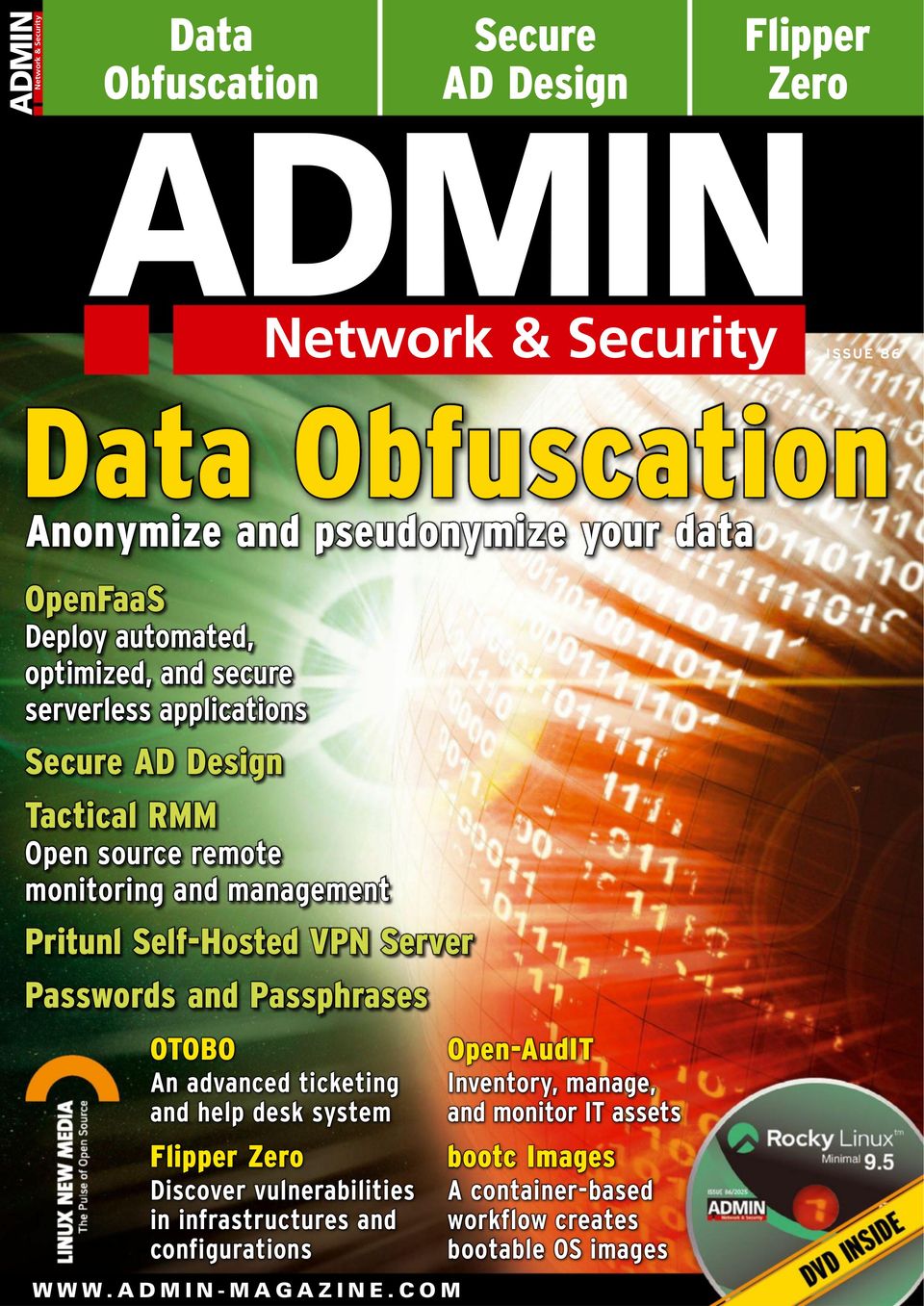 Get digital access to ADMIN Network & Security Magazine | Magzter.com