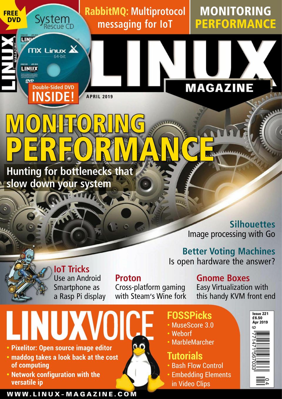 Get digital access to Linux Magazine - #221/April 2019: Monitoring ...