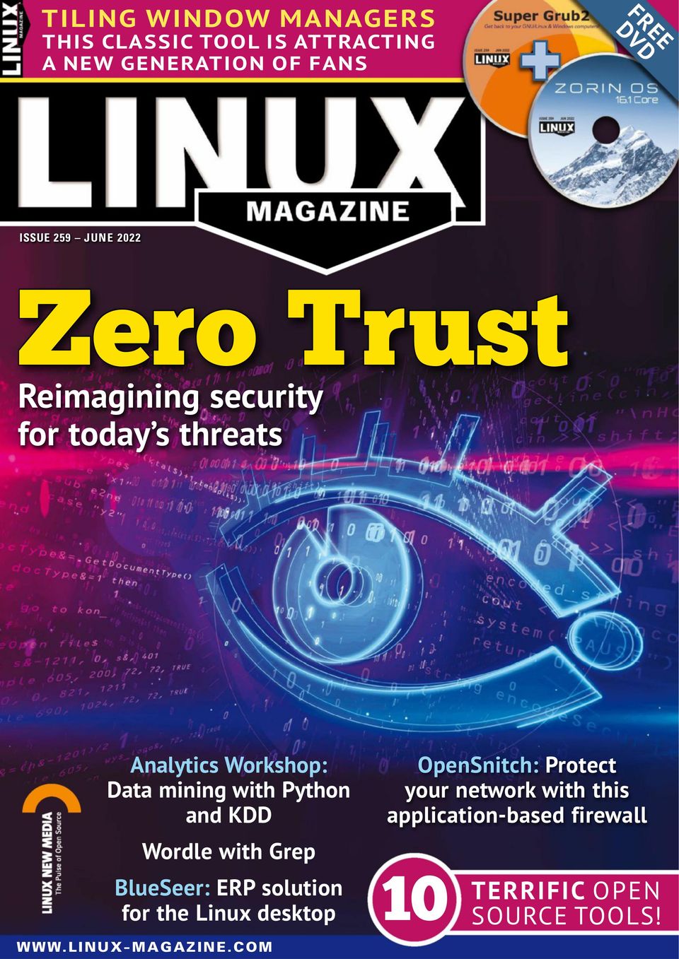 Linux Magazine-#259/June 2022: Zero Trust Magazine