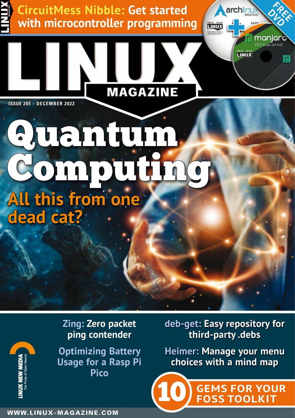 Linux Magazine-#265/December 2022: Quantum Computing Magazine