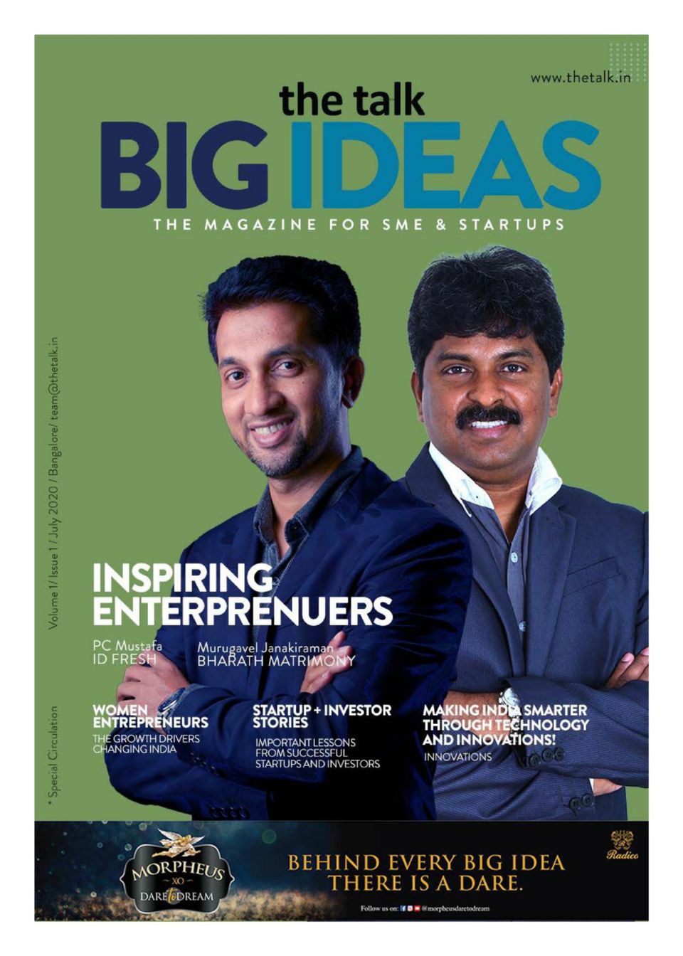 Get digital access to the talk BIG IDEAS Magazine | Magzter.com
