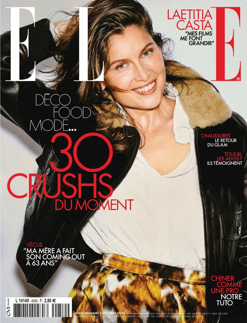 Elle France-Issue 4059 Magazine - Get your Digital Subscription