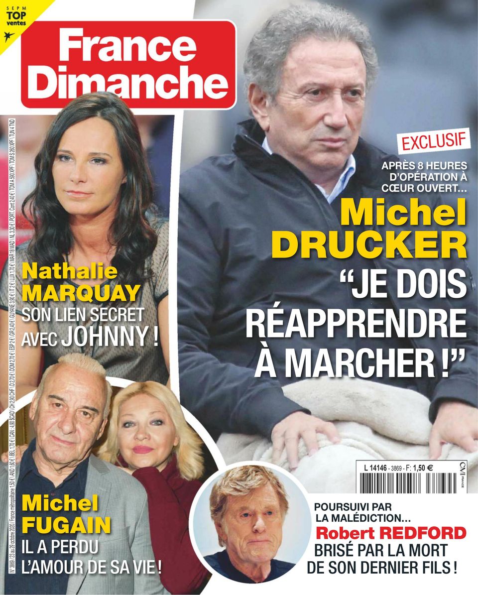 France Dimanche-Issue 3869 Magazine - Get your Digital Subscription