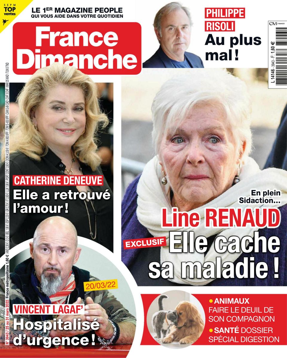Get digital access to France Dimanche - Issue 3943 issue | Magzter.com
