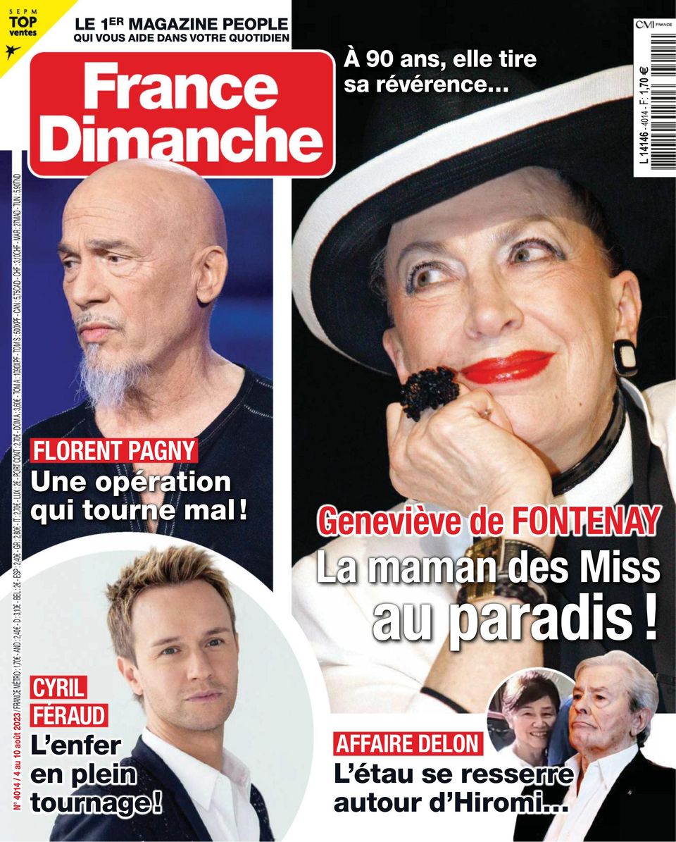 Get digital access to France Dimanche - Issue 4014 issue | Magzter.com