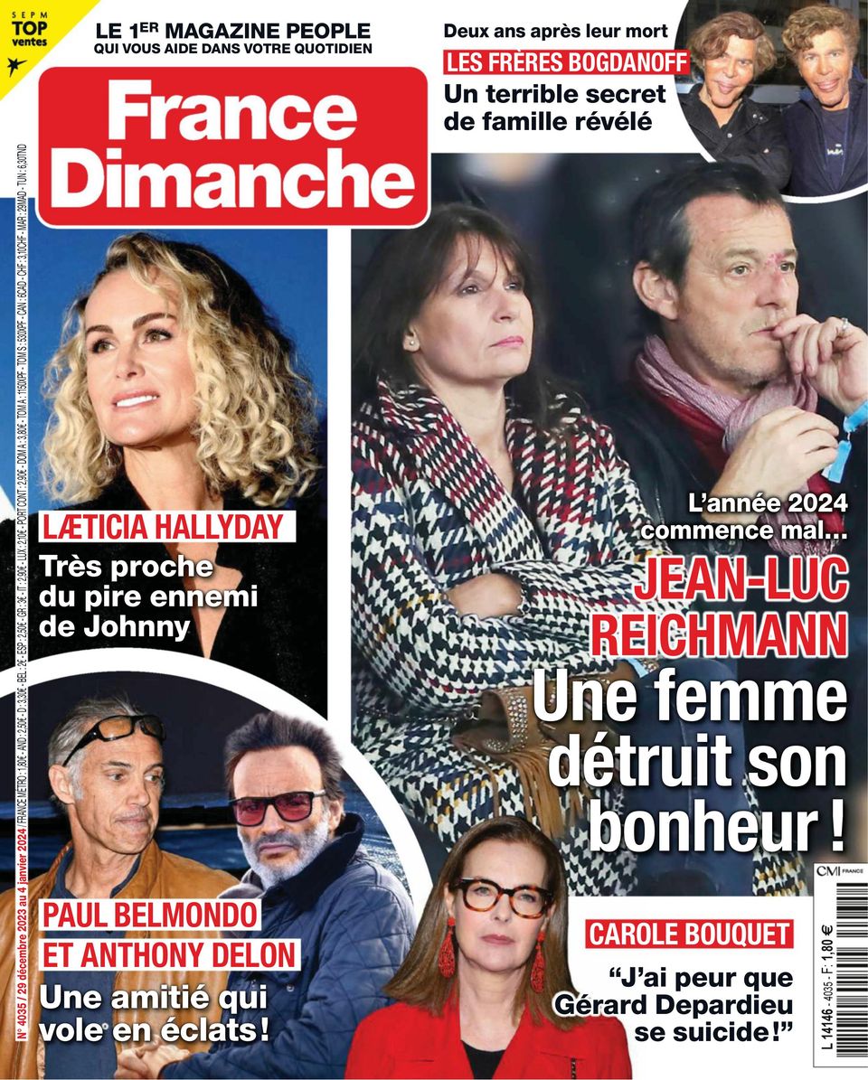 Get digital access to France Dimanche - Issue 4035 issue | Magzter.com