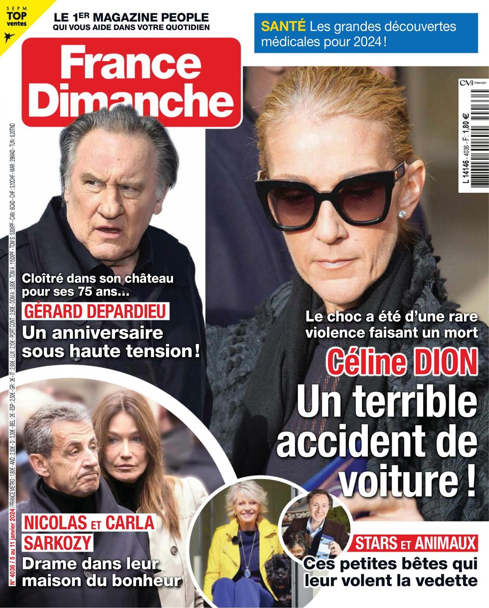 Get digital access to France Dimanche - Issue 4036 issue | Magzter.com