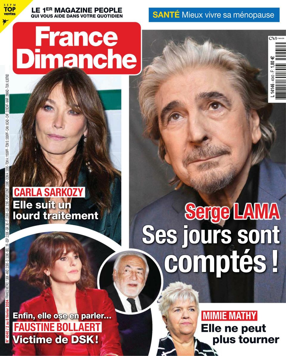 France Dimanche Magazine - Get your Digital Subscription