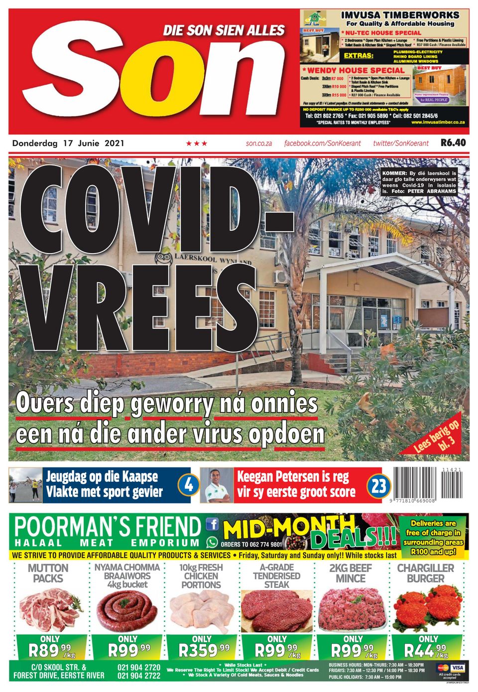 Die Son-June 17, 2021 Newspaper - Get your Digital Subscription