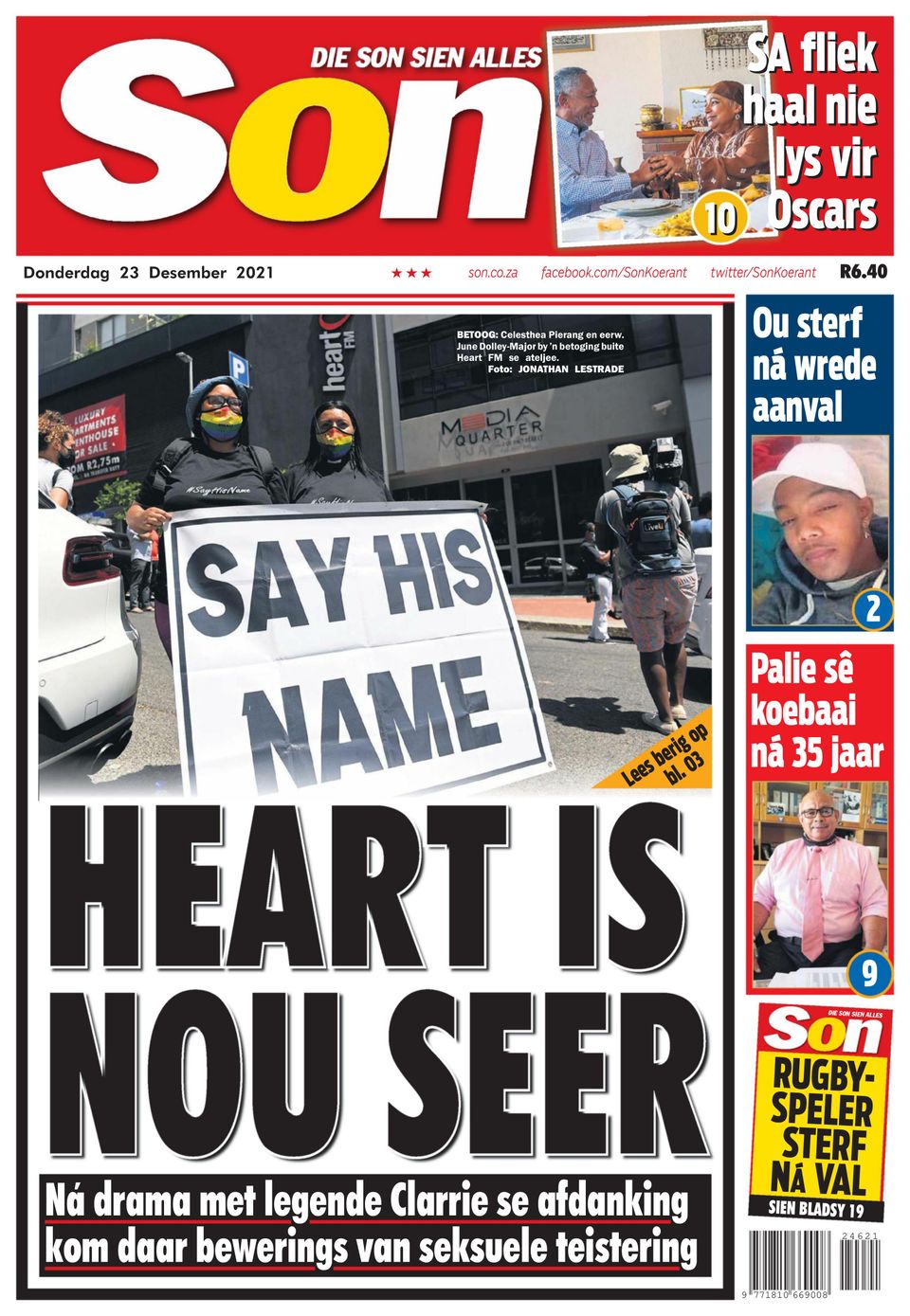 Die Son-December 23, 2021 Newspaper - Get your Digital Subscription
