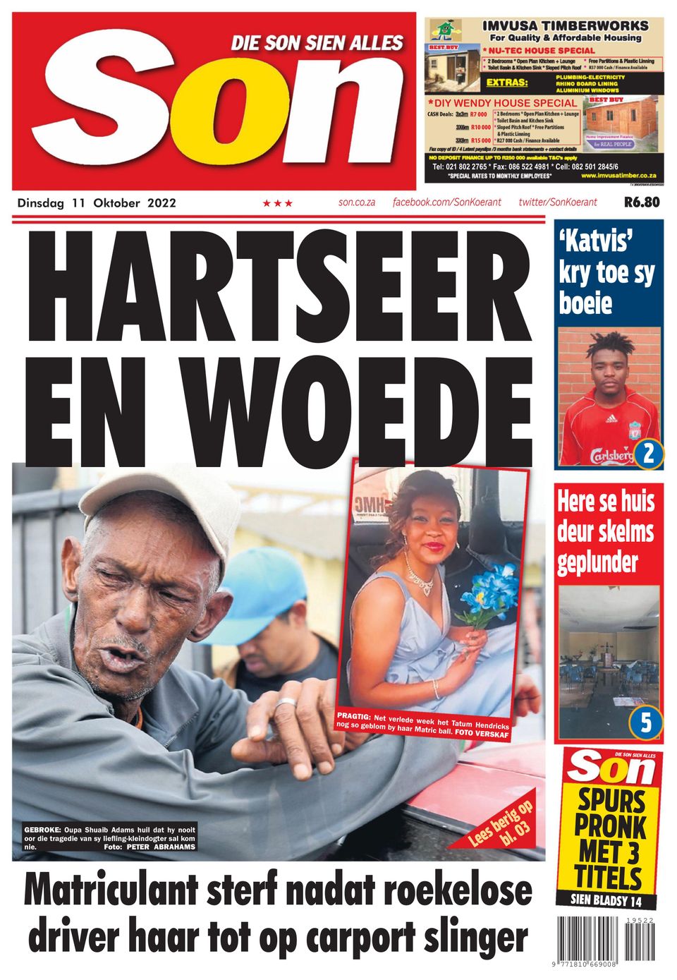 Die Son-October 11, 2022 Newspaper - Get your Digital Subscription