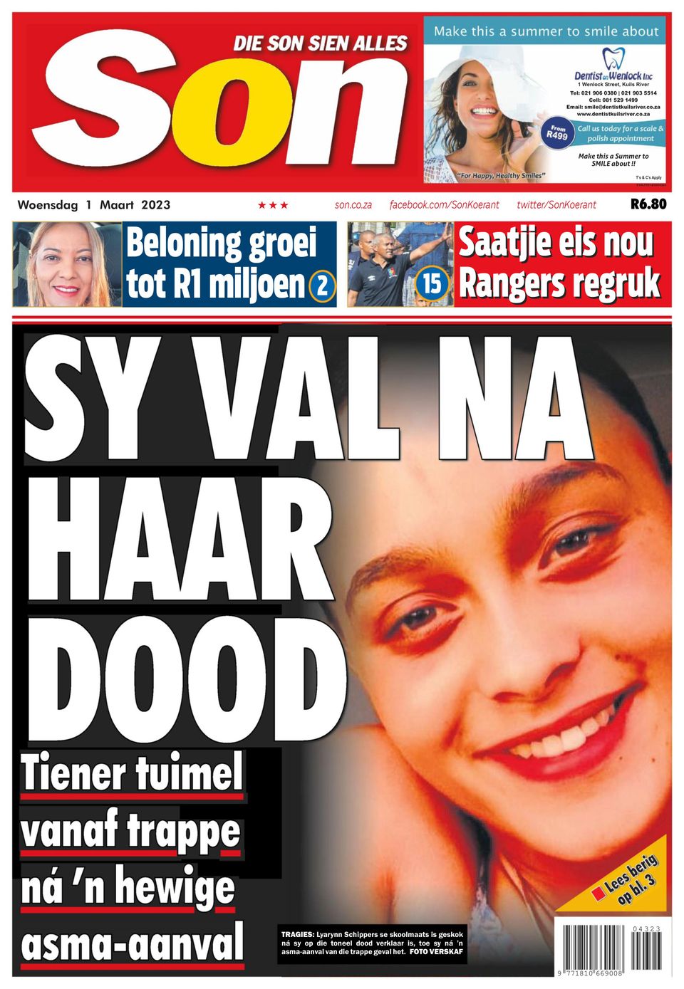Die Son-March 01, 2023 Newspaper - Get your Digital Subscription