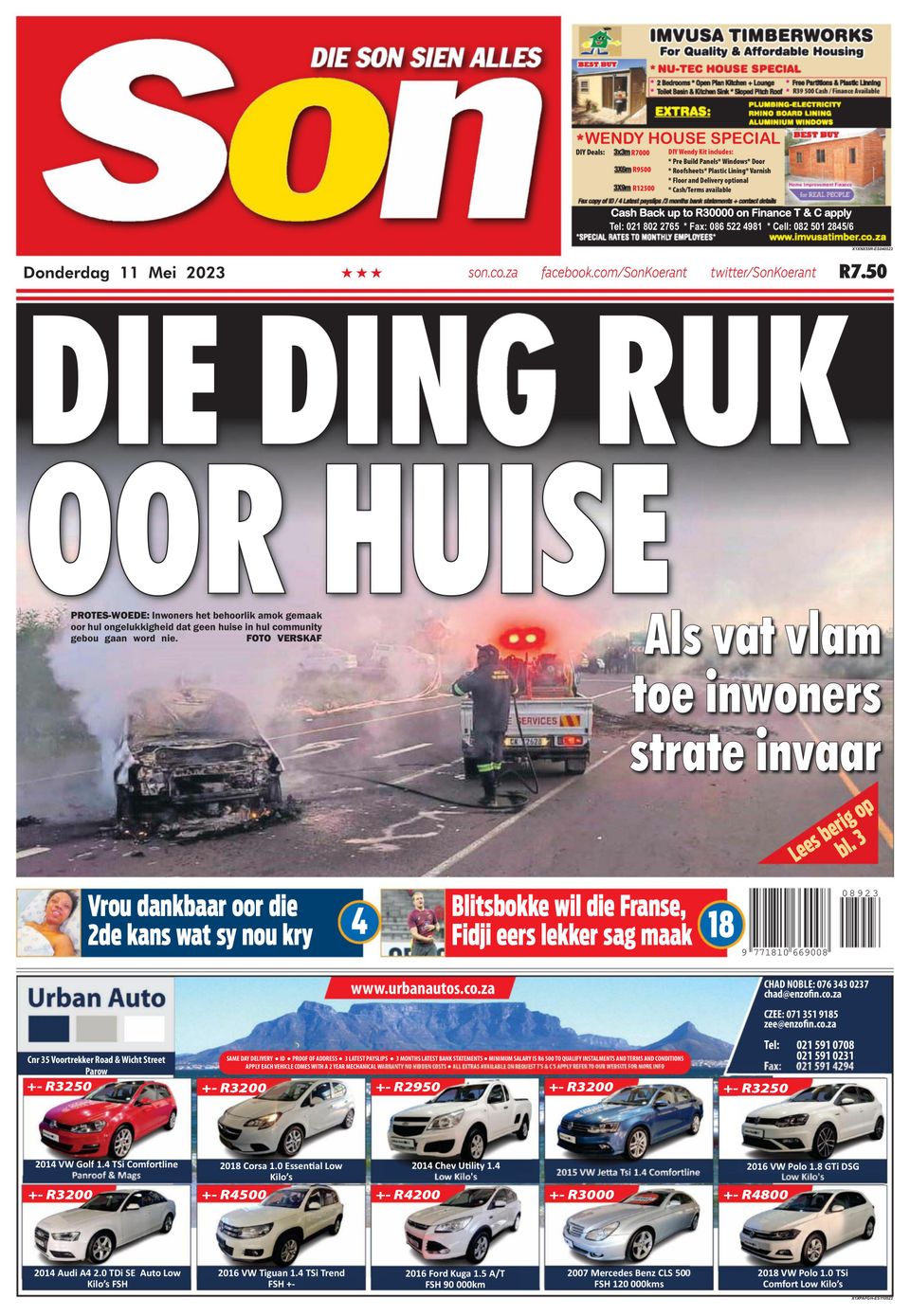Die Son-May 11, 2023 Newspaper - Get your Digital Subscription