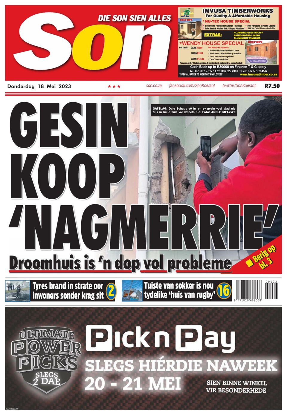 Die Son-May 18, 2023 Newspaper - Get your Digital Subscription
