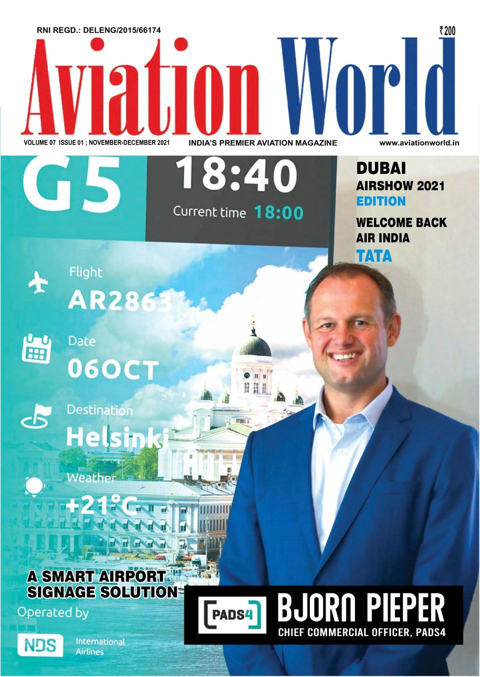 Aviation World-November - December 2021 Magazine