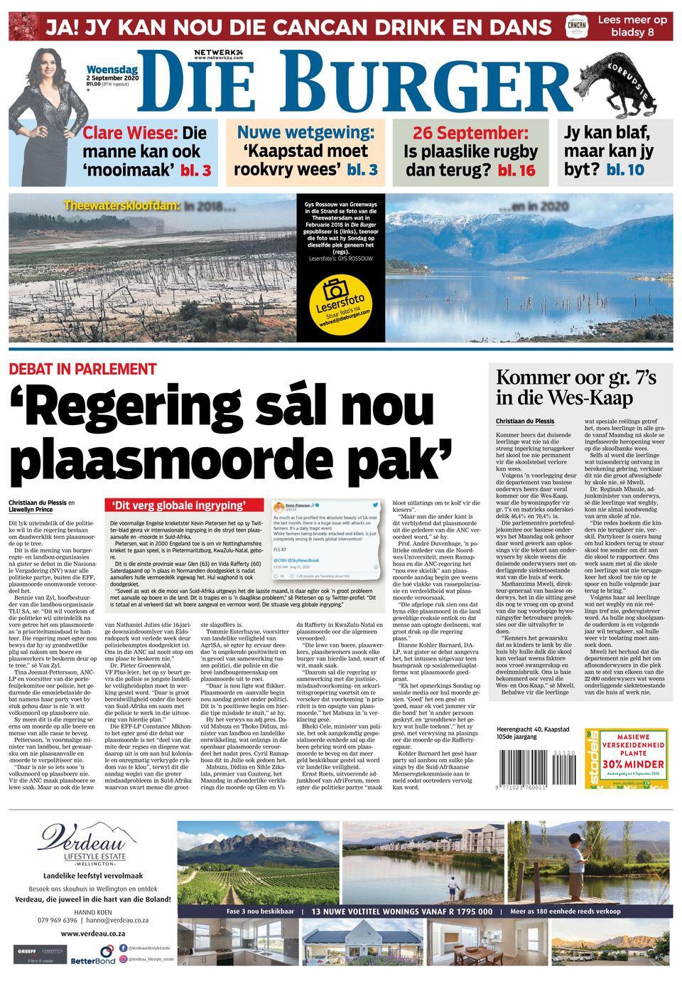 Get digital access to Die Burger - September 02, 2020 issue | Magzter.com